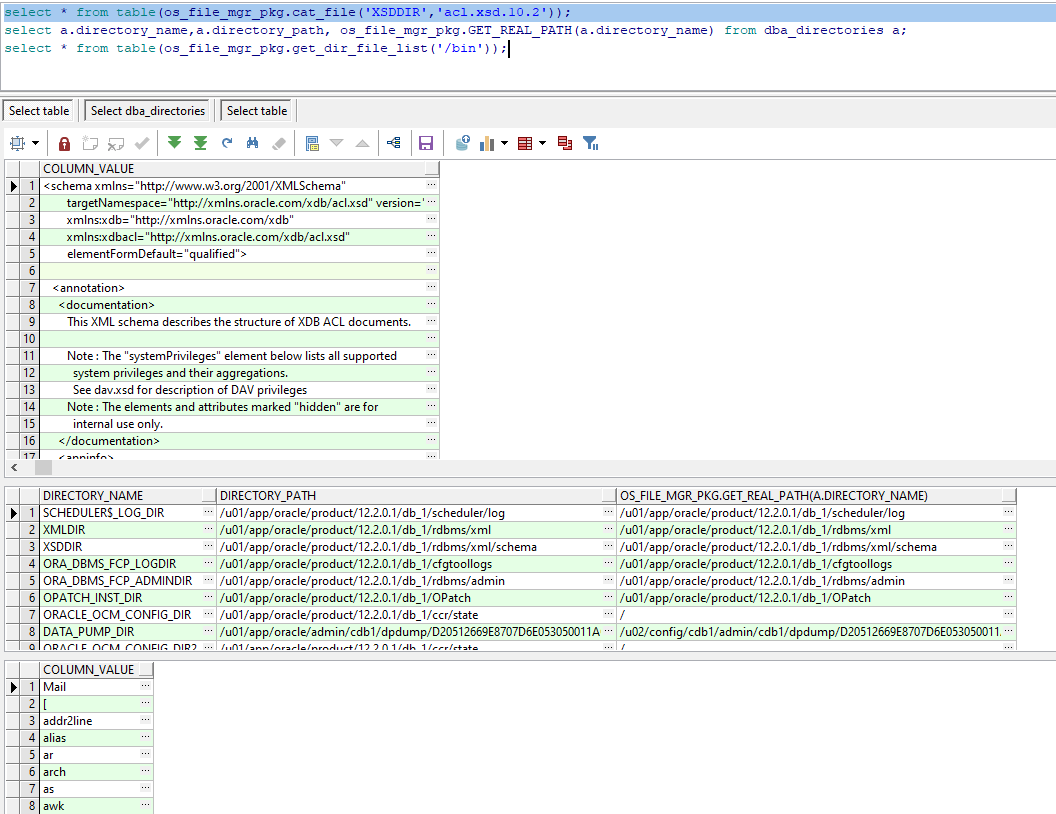 os_file_mgr_pkg-oracle: os file operation,solve 18c symlink directory ...