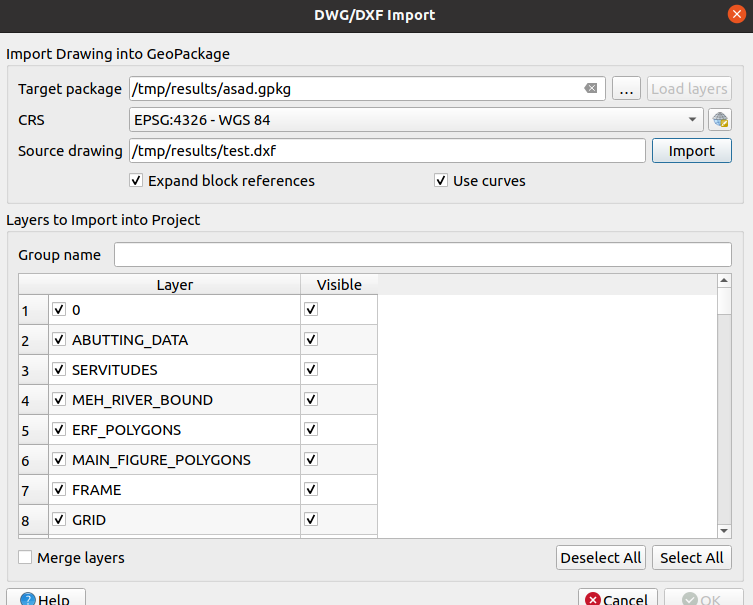 Harmonize loading of DWG/DXF using the QGIS browser · Issue #44088 ...