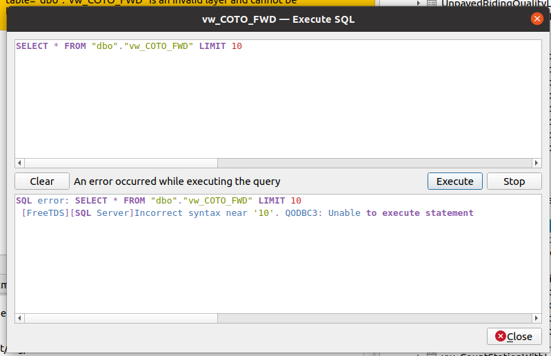 Incorrect Sql For Mssql In Qgis Browser · Issue 49760 · Qgisqgis · Github