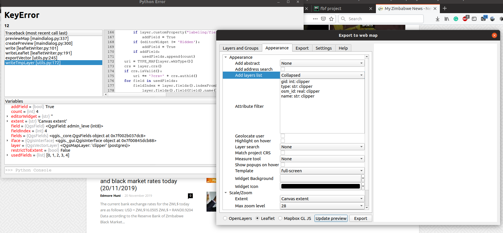 Failure to export multisurface layer or layer with no CRS assigned from PostGIS · Issue #838 ...