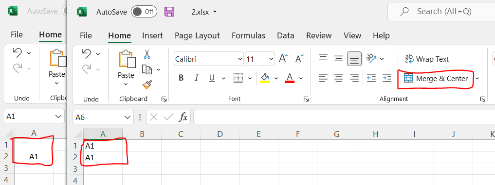 Discrete values in merged cells · exceljs exceljs · Discussion #1984 · GitHub