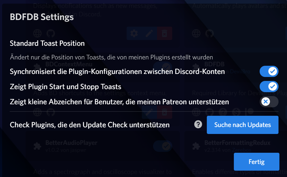 [BUG] - BDFDB can´t set toast Position · Issue #2028 · mwittrien/BetterDiscordAddons · GitHub
