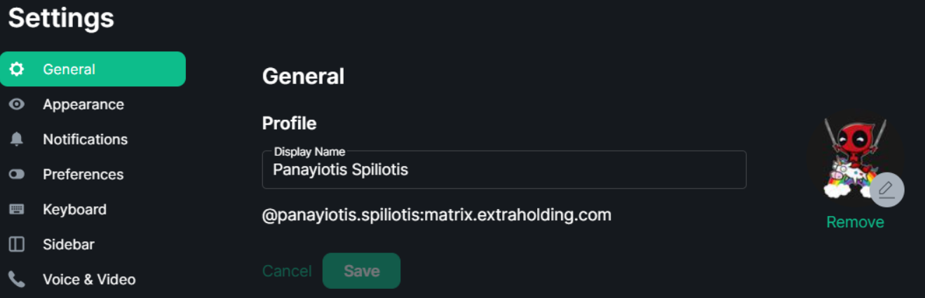 Profile picture different than messages picture in all except experimental irc style · Issue ...
