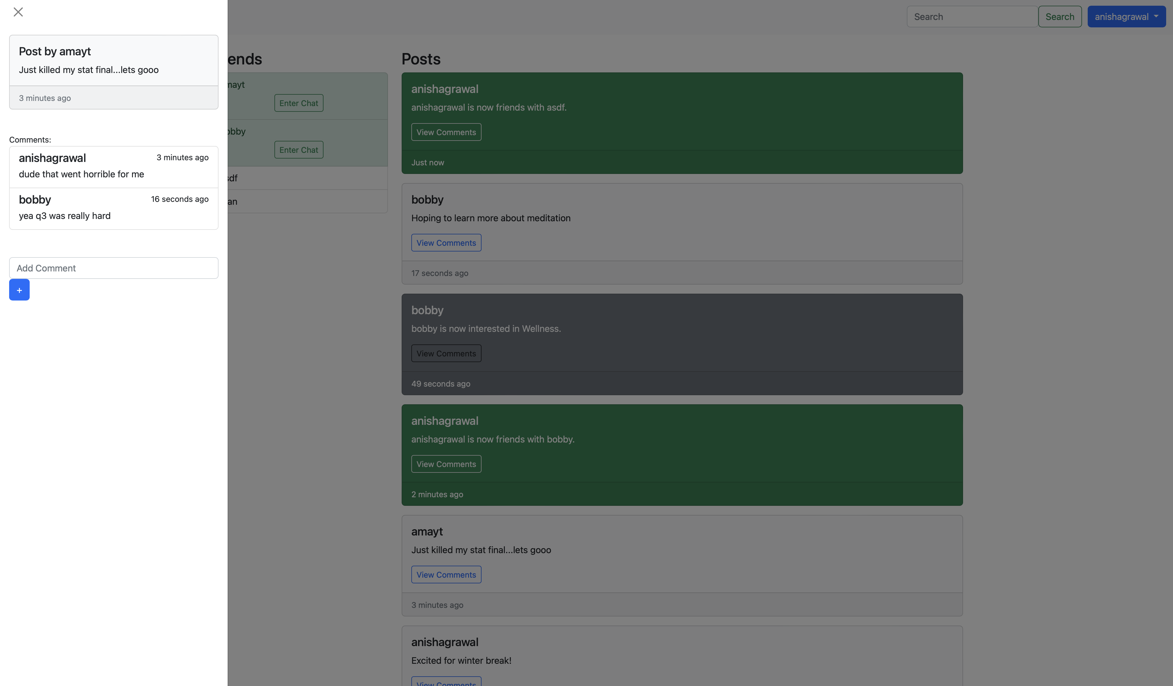 GitHub - anishxyz/Pennbook: I built a social media site!