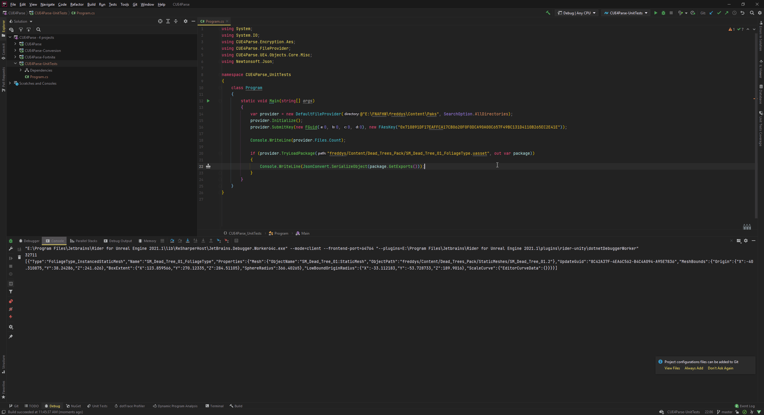 Can't see any game data at all · Issue #5 · FabianFG/CUE4Parse · GitHub