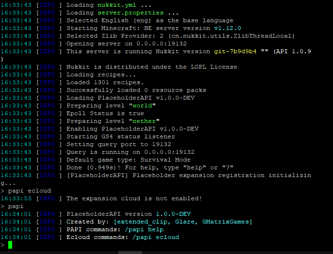 Nukkit Support for PaPi · Issue #166 · PlaceholderAPI/PlaceholderAPI · GitHub