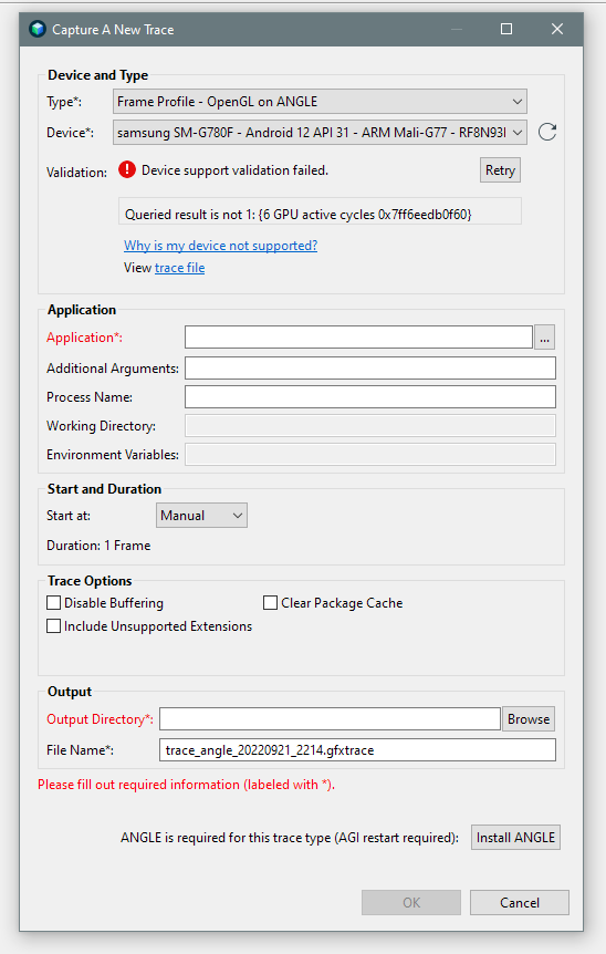 Samsung Galaxy S20 FE (SM-G780F) support validation fails · Issue #1217 · google/agi · GitHub