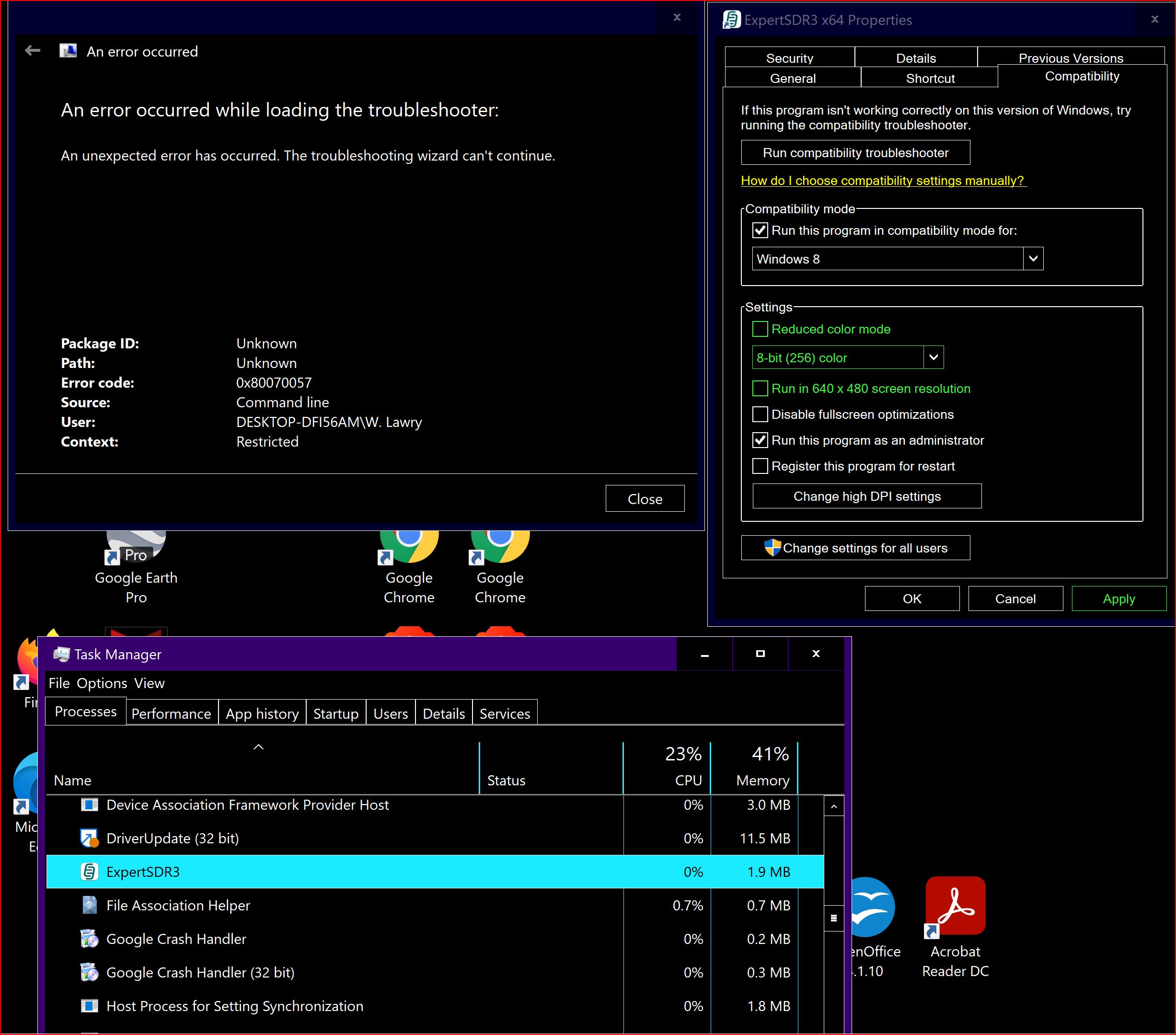 Expert 3.0.11.0 Wont fully Start · Issue #206 · ExpertSDR3/ExpertSDR3-BUG-TRACKER · GitHub