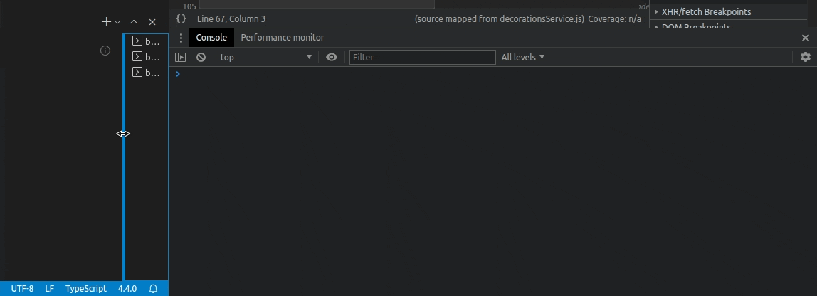 Listener leak while updating terminal pane actions · Issue #124735 ...