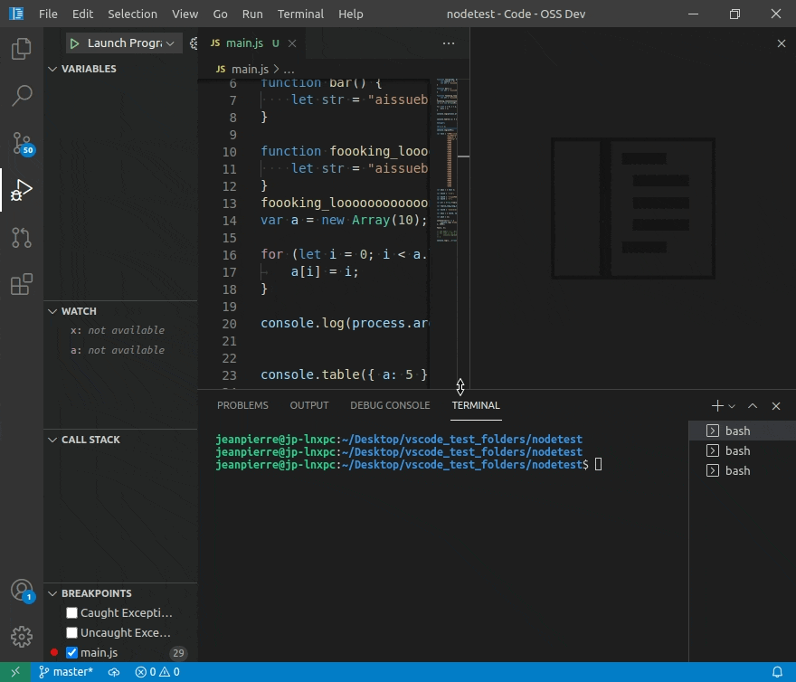 Error After Dropping Invalid Element Over Editor Area · Issue 124946 · Microsoft Vscode · Github
