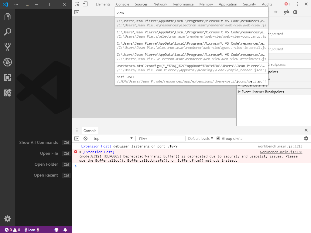 Missing source maps in vscode stable · Issue #74919 · microsoft/vscode ...