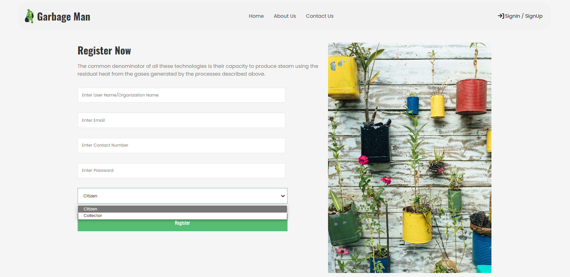 GitHub - namitaarya/garbage-man: Innerve Hacks