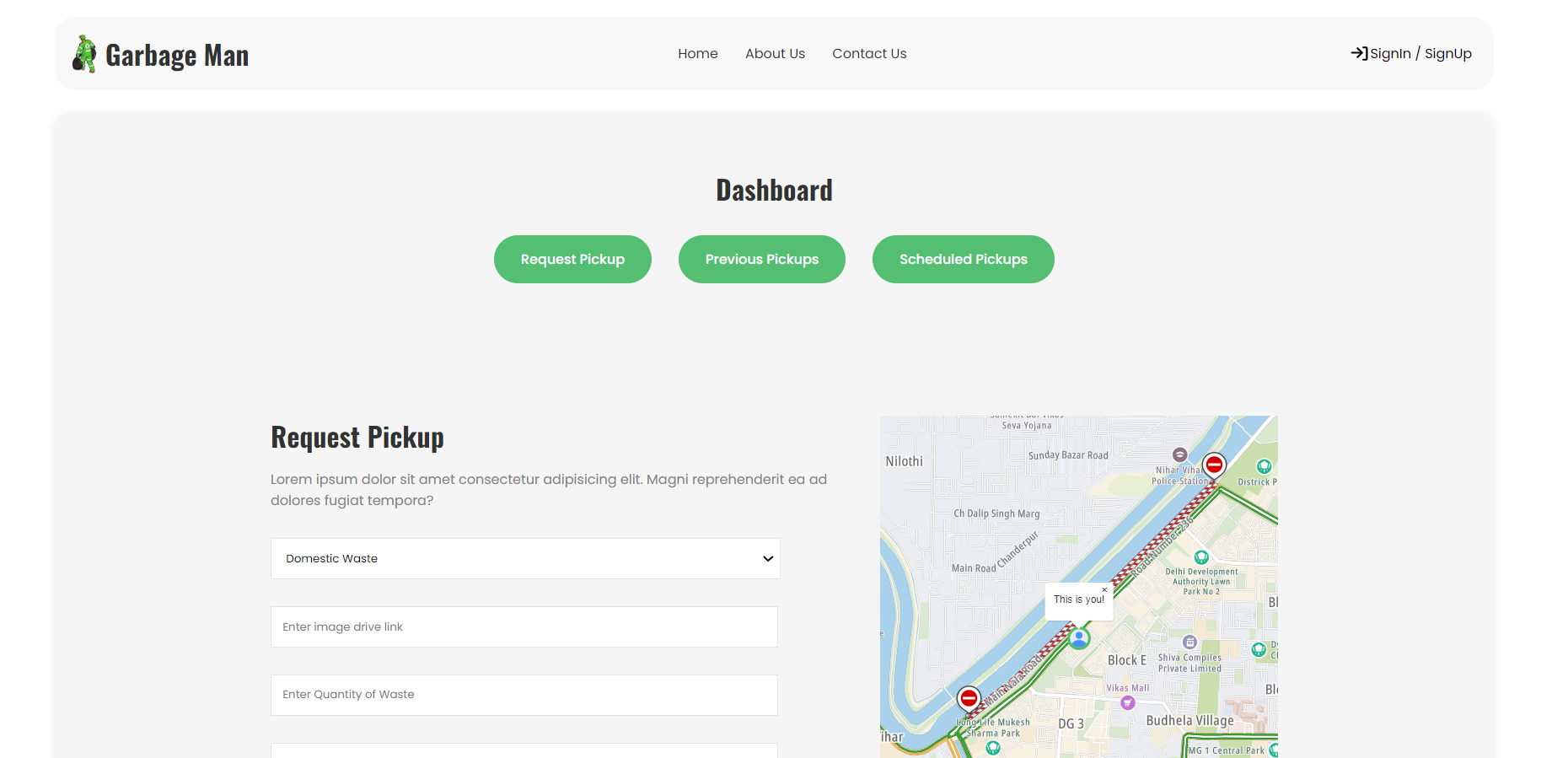 GitHub - namitaarya/garbage-man: Innerve Hacks