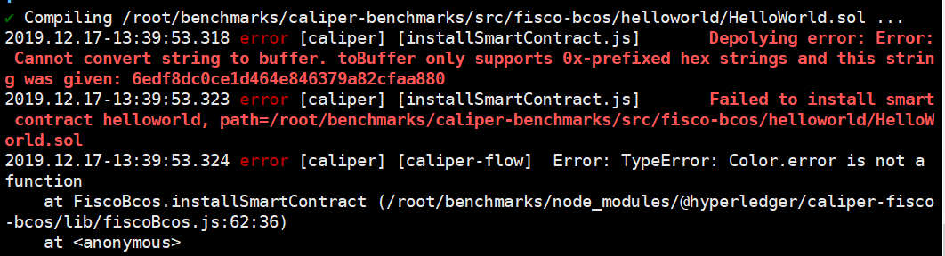 关于Caliper压测的小白问题 · Issue #1248 · FISCO-BCOS/FISCO-BCOS · GitHub