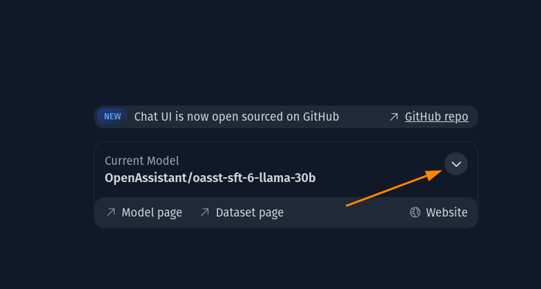 How to send model name as a input to API endpoint · Issue #331 · huggingface/chat-ui · GitHub