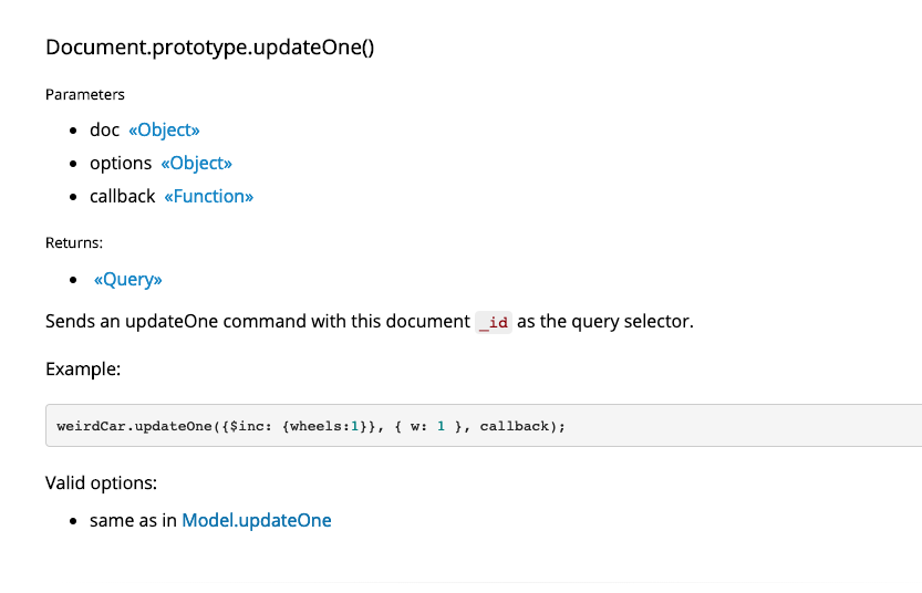 List out valid options to update(), callback params, and link to query docs · Issue #7646 ...