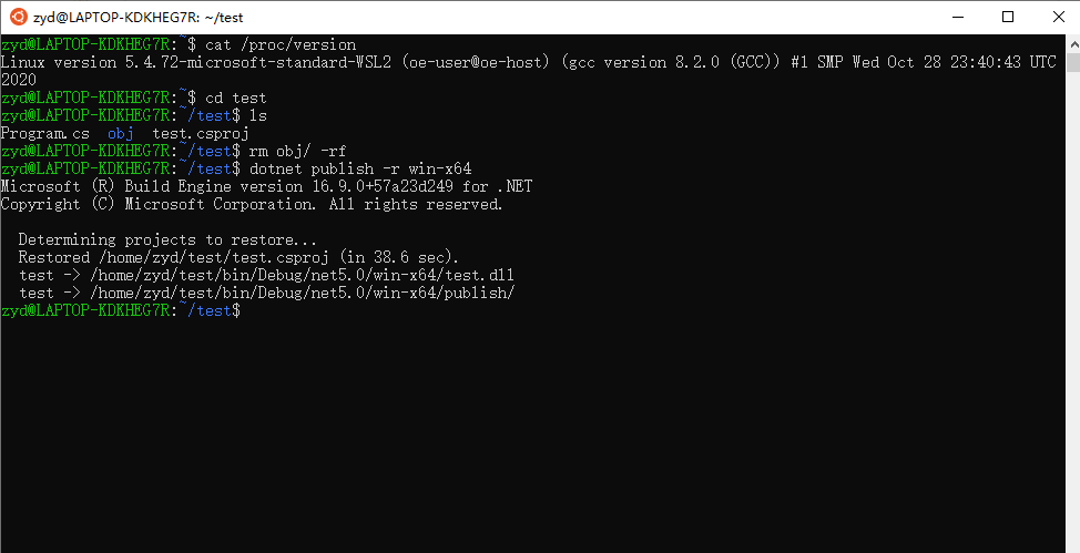 dotnet publish get SSL error in WSL 1 · Issue #6714 · microsoft/WSL · GitHub