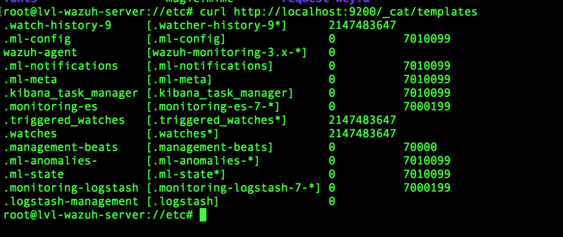 Elastic Search template error(while loading kibana) and having issues registering agents ...