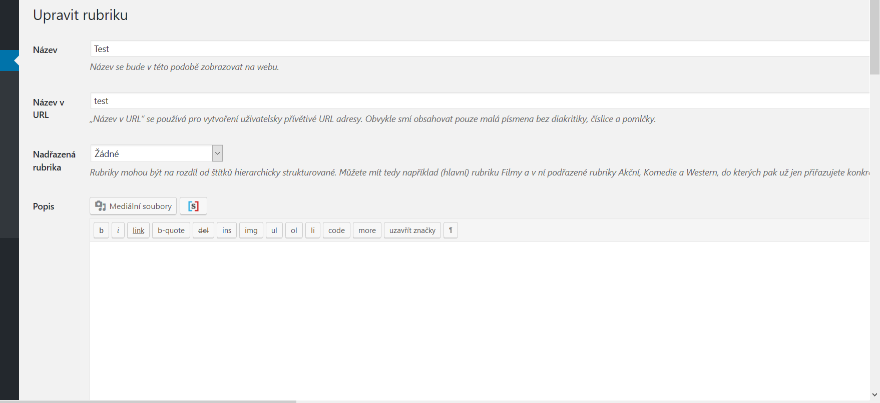 Code Syntax Fields Overflowing primary container on Taxonomy/Category post 2.7.2 · Issue #4913 ...