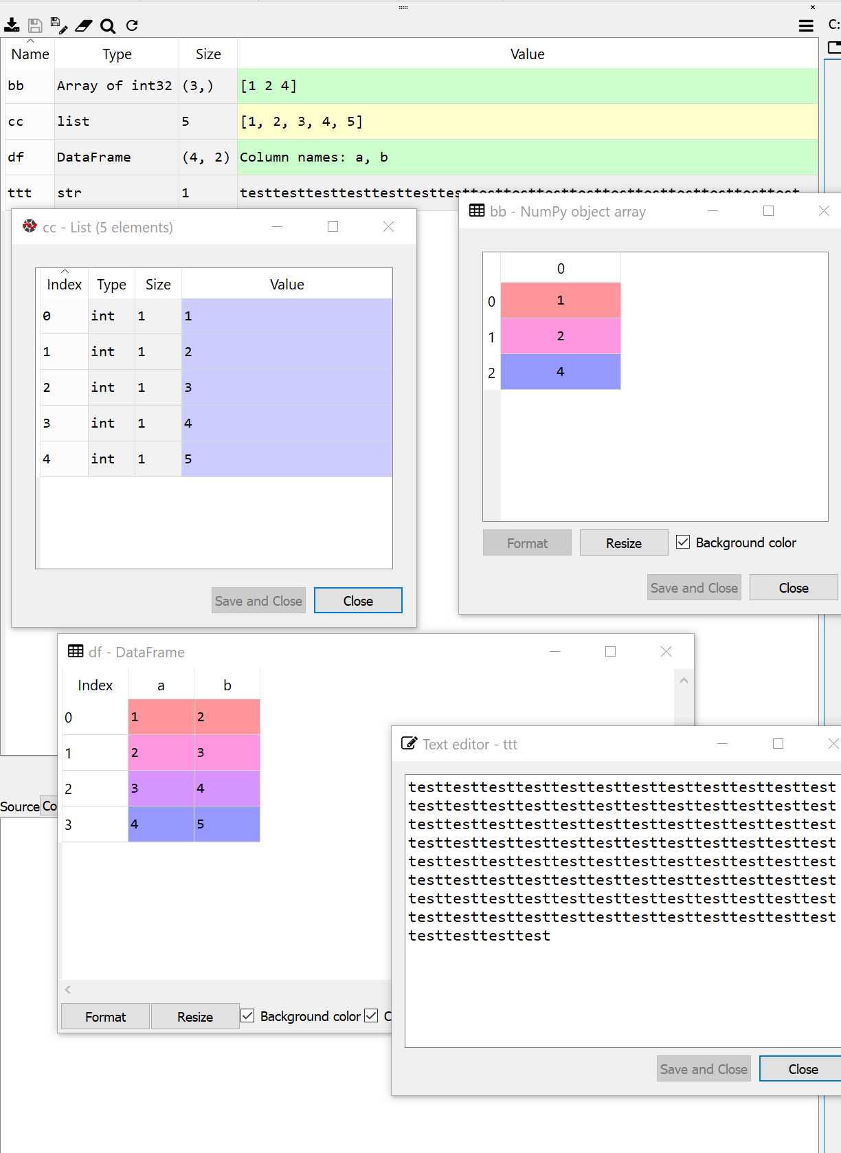 Variable windows: strange behaviors · Issue #14213 · spyder-ide/spyder · GitHub