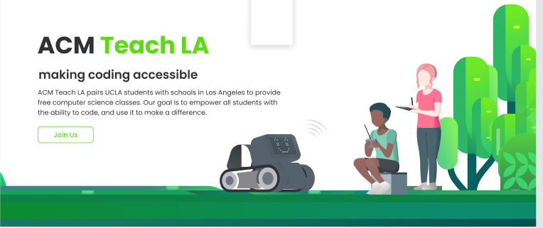 Change Styling of 'First Section' of TLA Home Page · Issue #436 · uclaacm/teach-la-website · GitHub