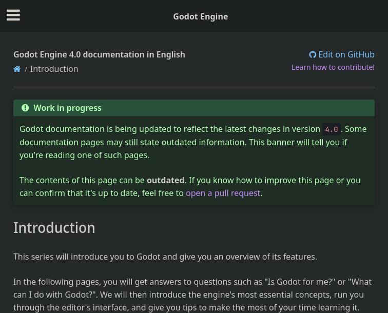 Confusing ambiguity of page titles, missing section names · Issue #6971 · godotengine/godot-docs ...