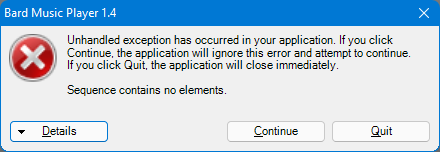 Unhandled exception when using typing to search for midi · Issue #80 ...