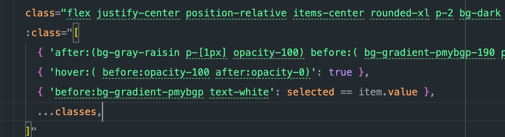 Transform variant group in vscode missing preview for first class after ( · Issue #999 · unocss ...