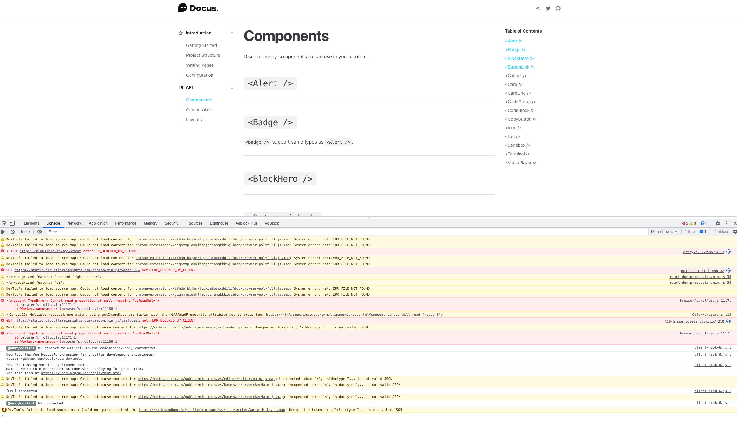 Is There Something Wrong With Built In Components · Issue 691 · Nuxt