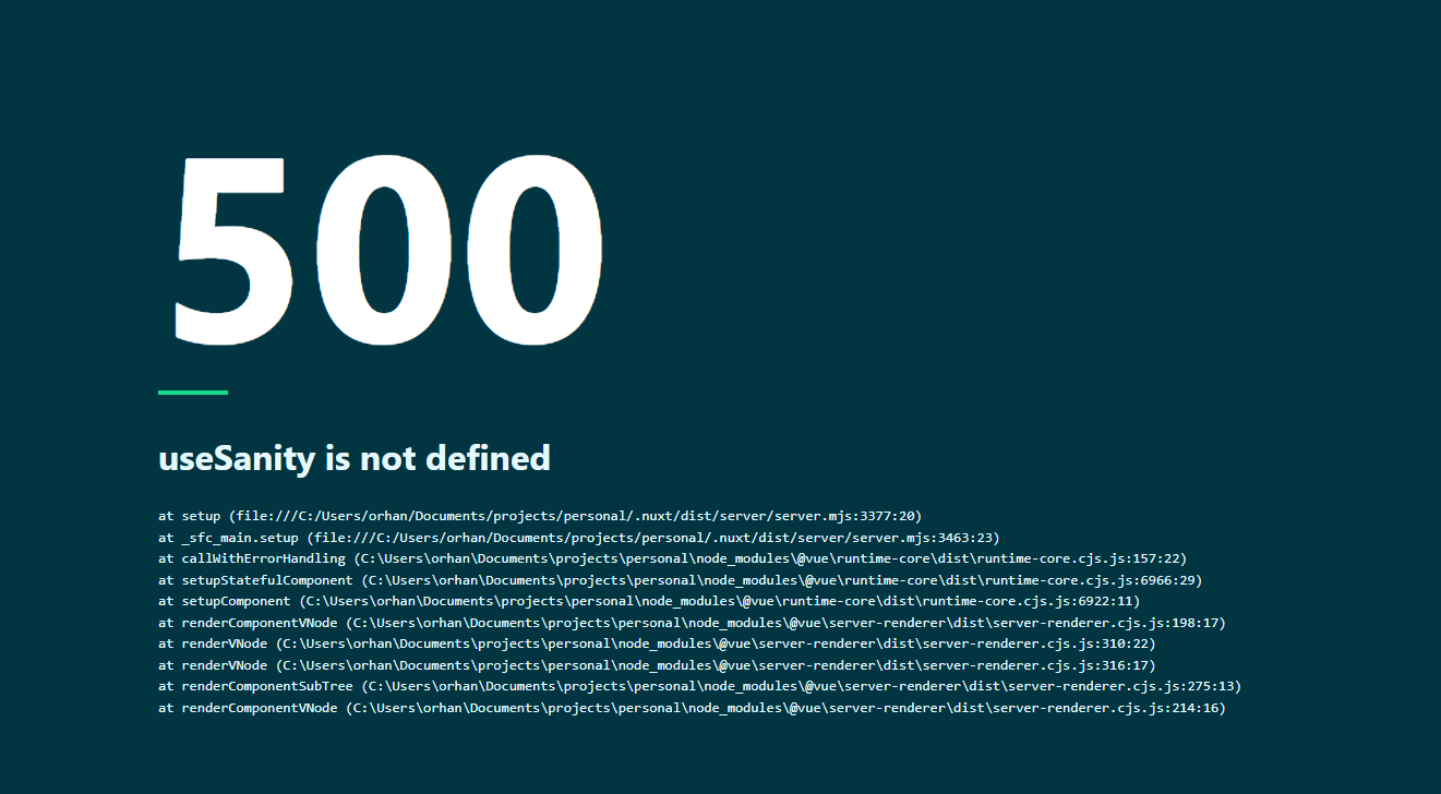 Can not install Sanity with Nuxt3 · Issue #331 · nuxt-modules/sanity · GitHub
