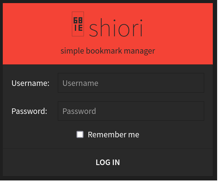 Logo font not load correctly · Issue #779 · go-shiori/shiori · GitHub
