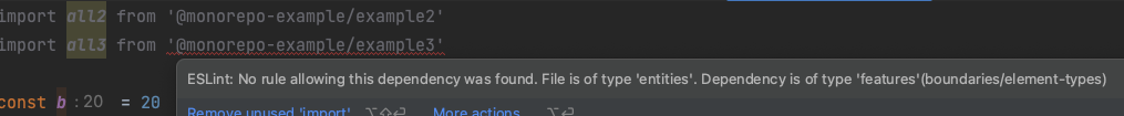 Disallow imports from the same boundary element in monorepo · Issue #294 · javierbrea/eslint ...