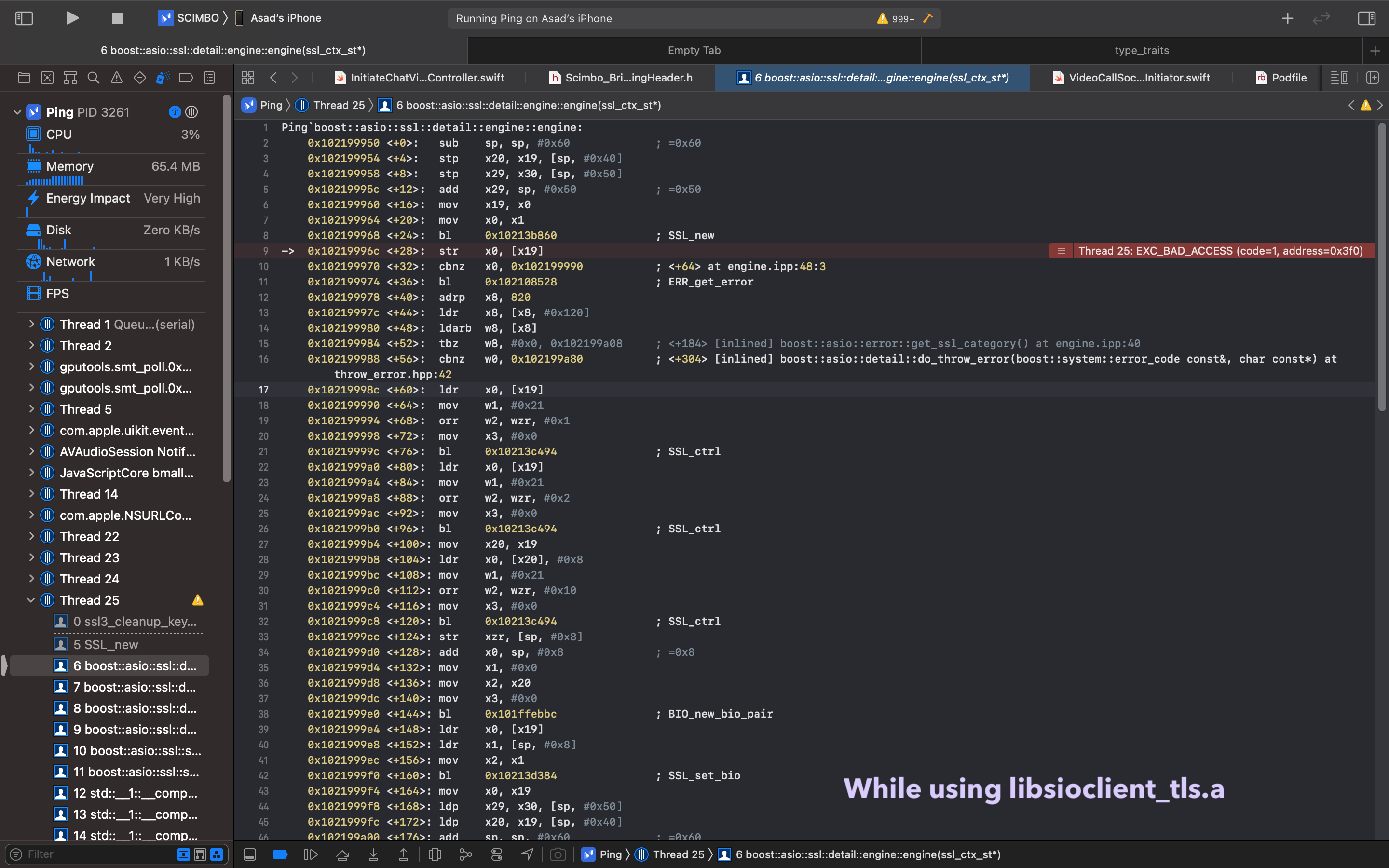 New builded iOS OWT.framework & WebRTC.framework, join meeting crash · Issue #228 · open-webrtc ...