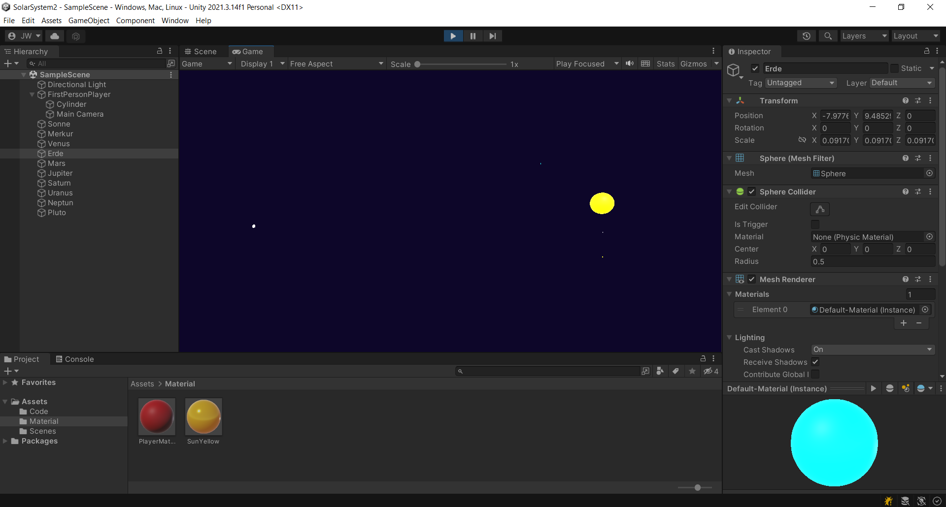GitHub - JonathanRamosWeigend/SolarSystemUnity