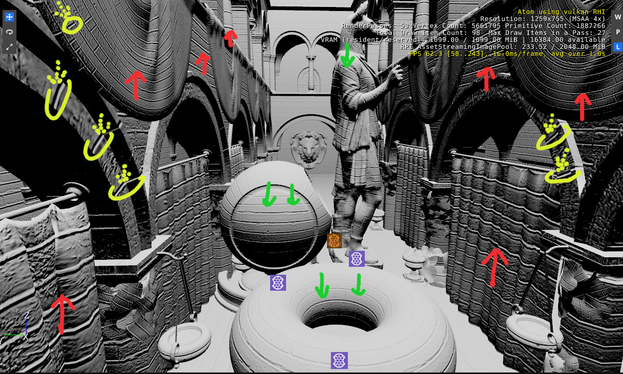 Inverted normal maps in Sponza: tangent space of sponza.fbx seems to have flipped bitangent ...