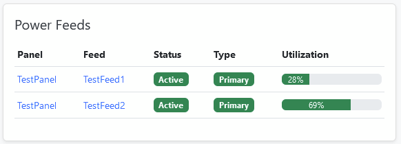 Power utilization is not shown per feed in the rack anymore · Issue #10999 · netbox-community ...
