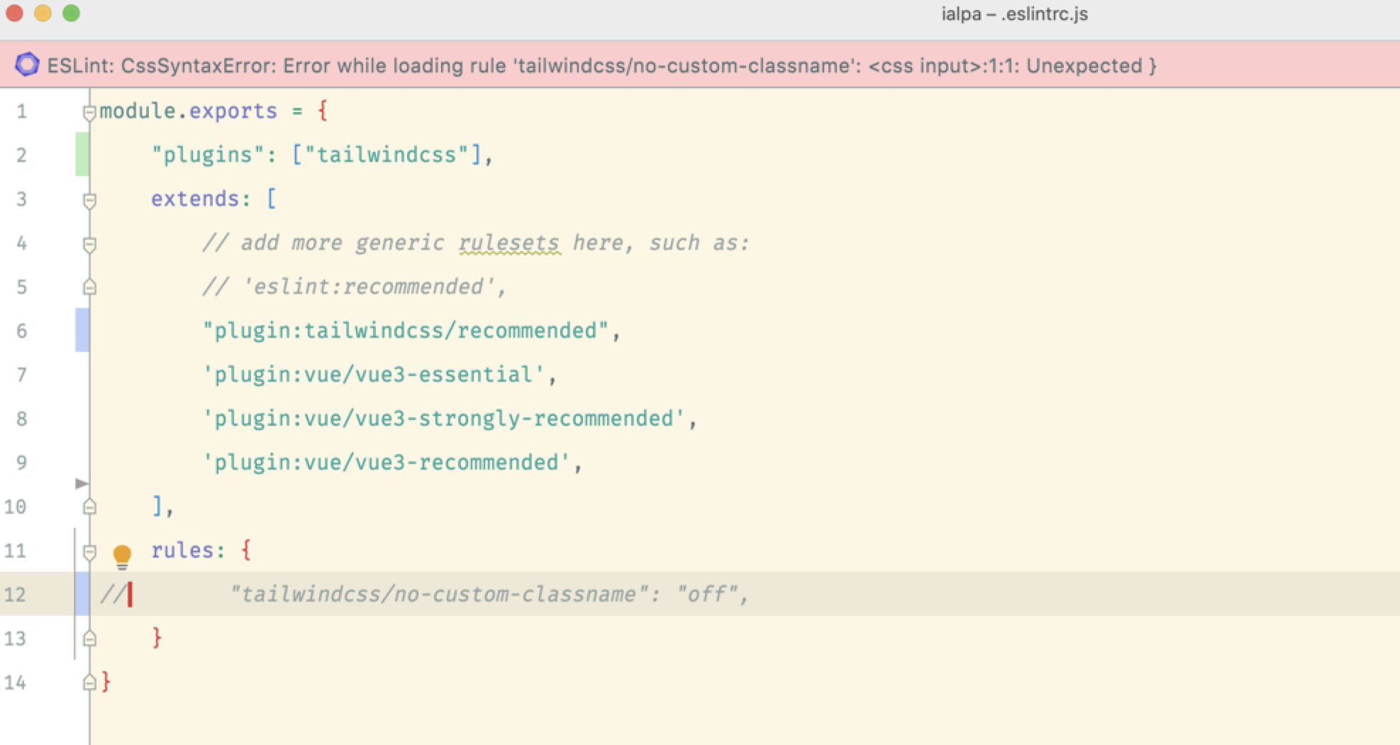 [BUG] Newly installed plugin throws CssSyntaxError · Issue #61 · francoismassart/eslint-plugin ...