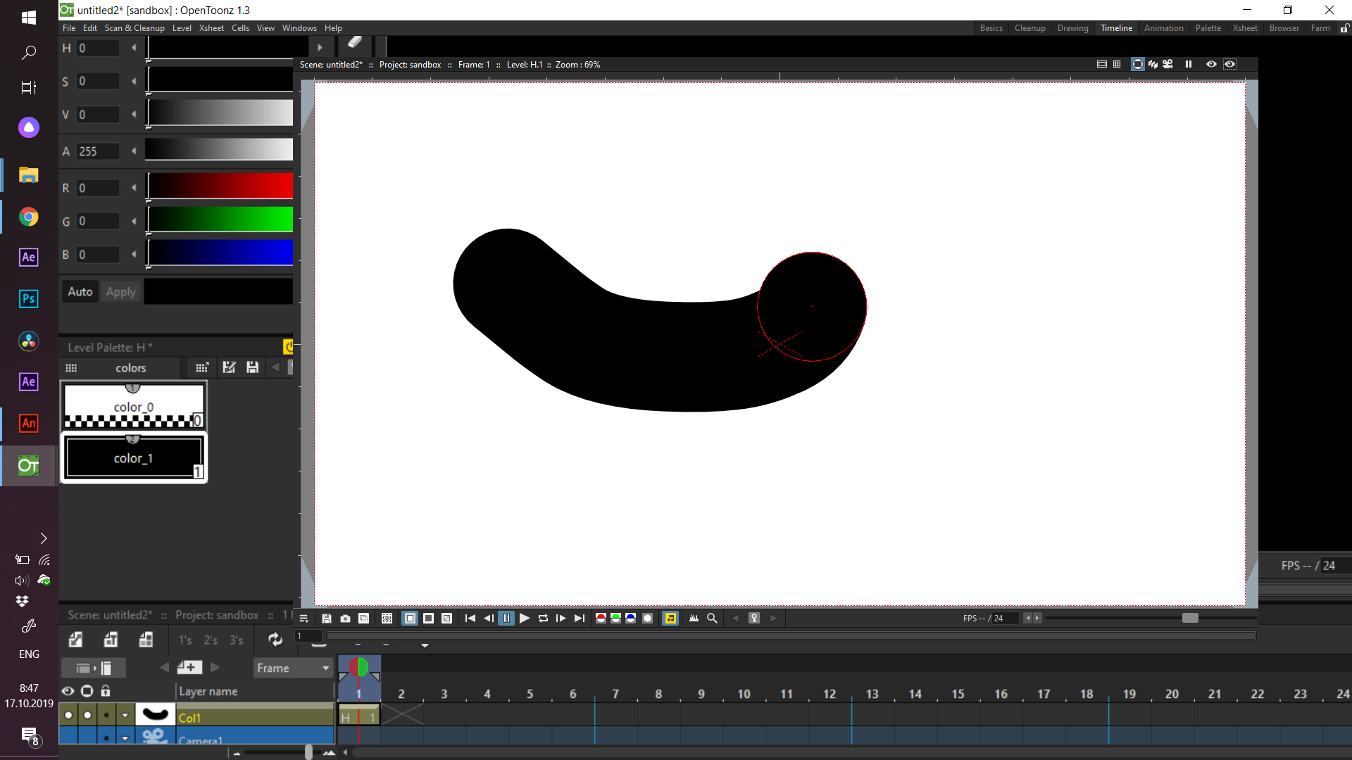Bug while drawing · Issue #3220 · opentoonz/opentoonz · GitHub