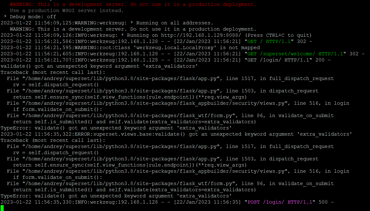 500: Internal server error · Issue #22819 · apache/superset · GitHub