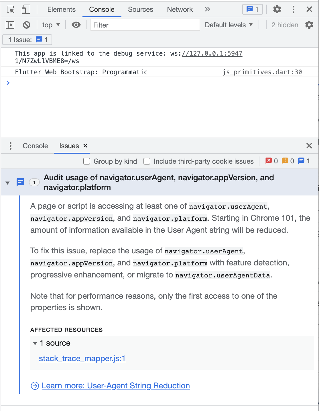 Flutter Web App Not Loading In Localhost Unless Restarted Hot Reloaded · Issue 118381