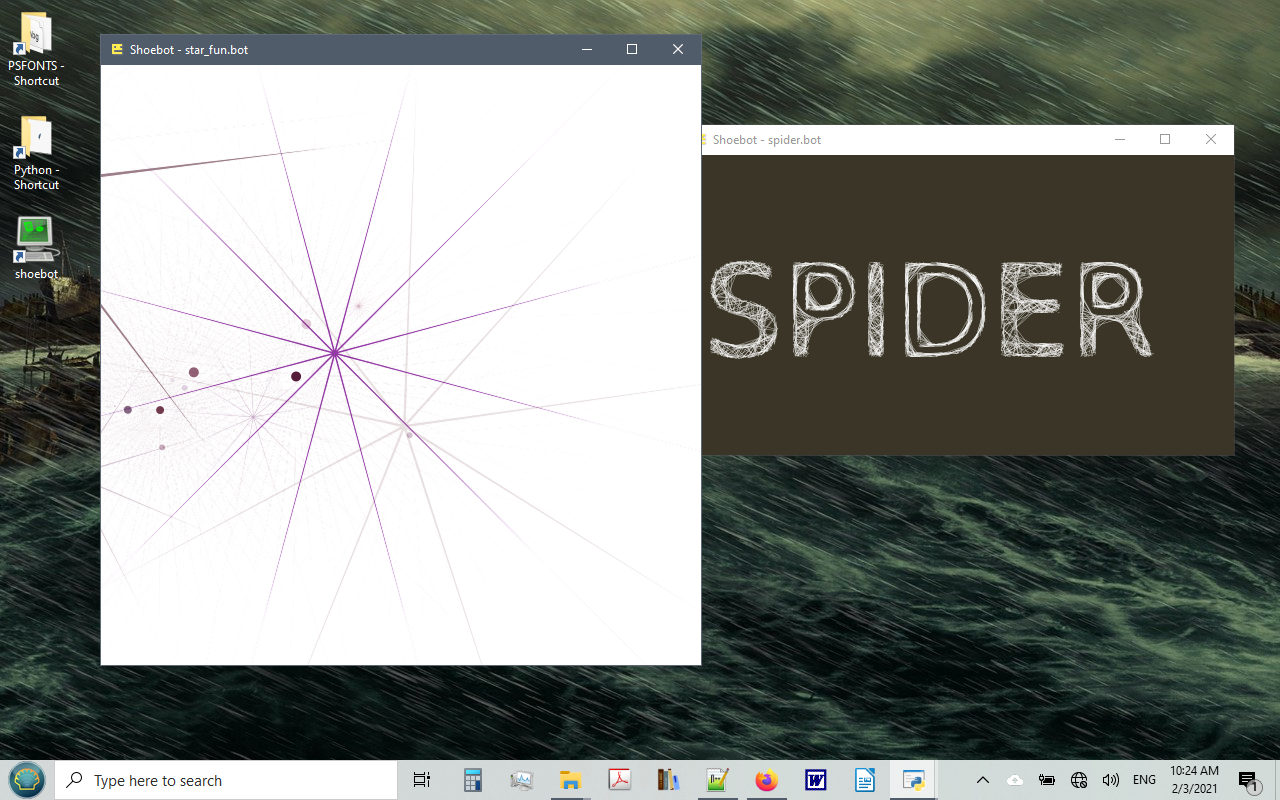 So I tried just the install via PIP on Windows 10, install chokes on ...