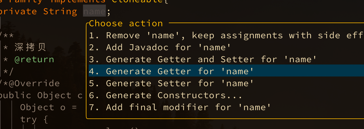 Add posibility to only generate setters/getters · Issue #53 · neoclide/coc-java · GitHub