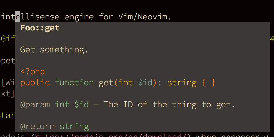 Markdown Support in definition floating window · Issue #1704 · neoclide/coc.nvim · GitHub