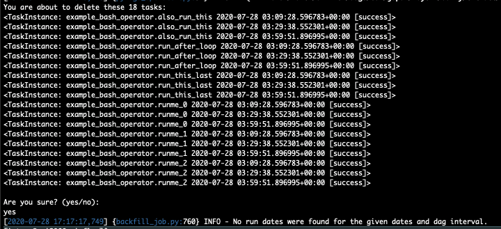 Bugs with Airflow CLI backfill command for date in range · Issue #10028 · apache/airflow · GitHub