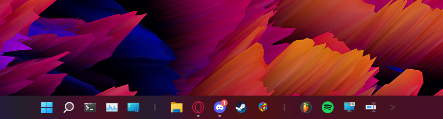 GitHub - SisterVersio/Taskbar-Separators: Basic icons to divide the ...