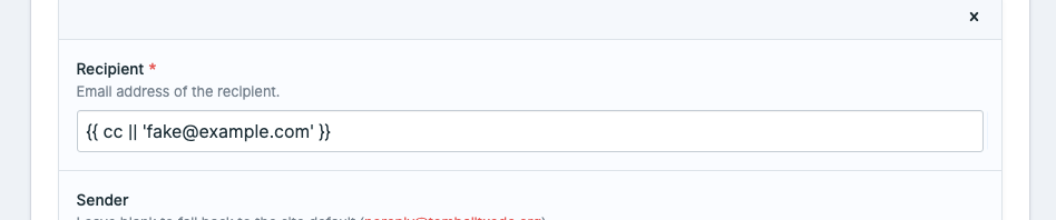 Enable use of CC/BCC for webforms · Issue #457 · statamic/ideas · GitHub