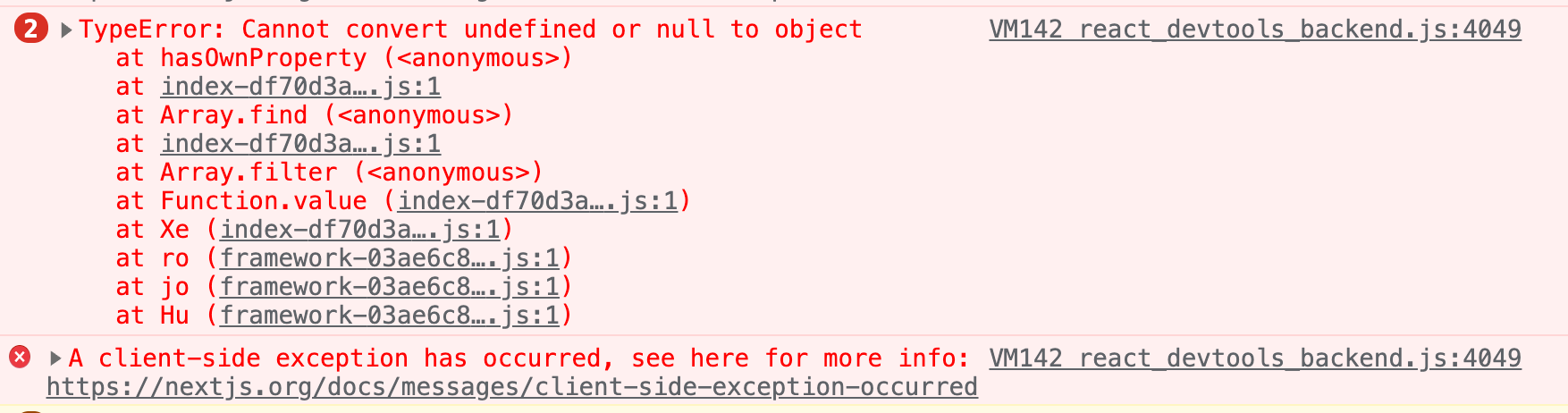 Frontend: Application error: a client-side exception has occurred · Issue #221 · parca-dev/parca ...