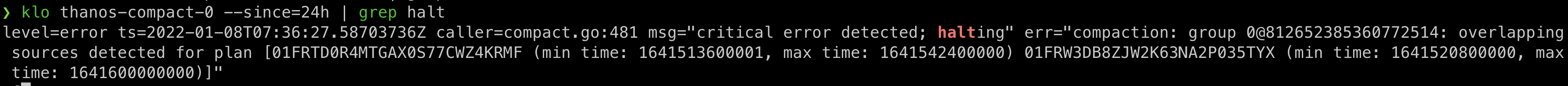 Bucket UI: finding overlapping blocks doesn't work as expected · Issue #5045 · thanos-io/thanos ...