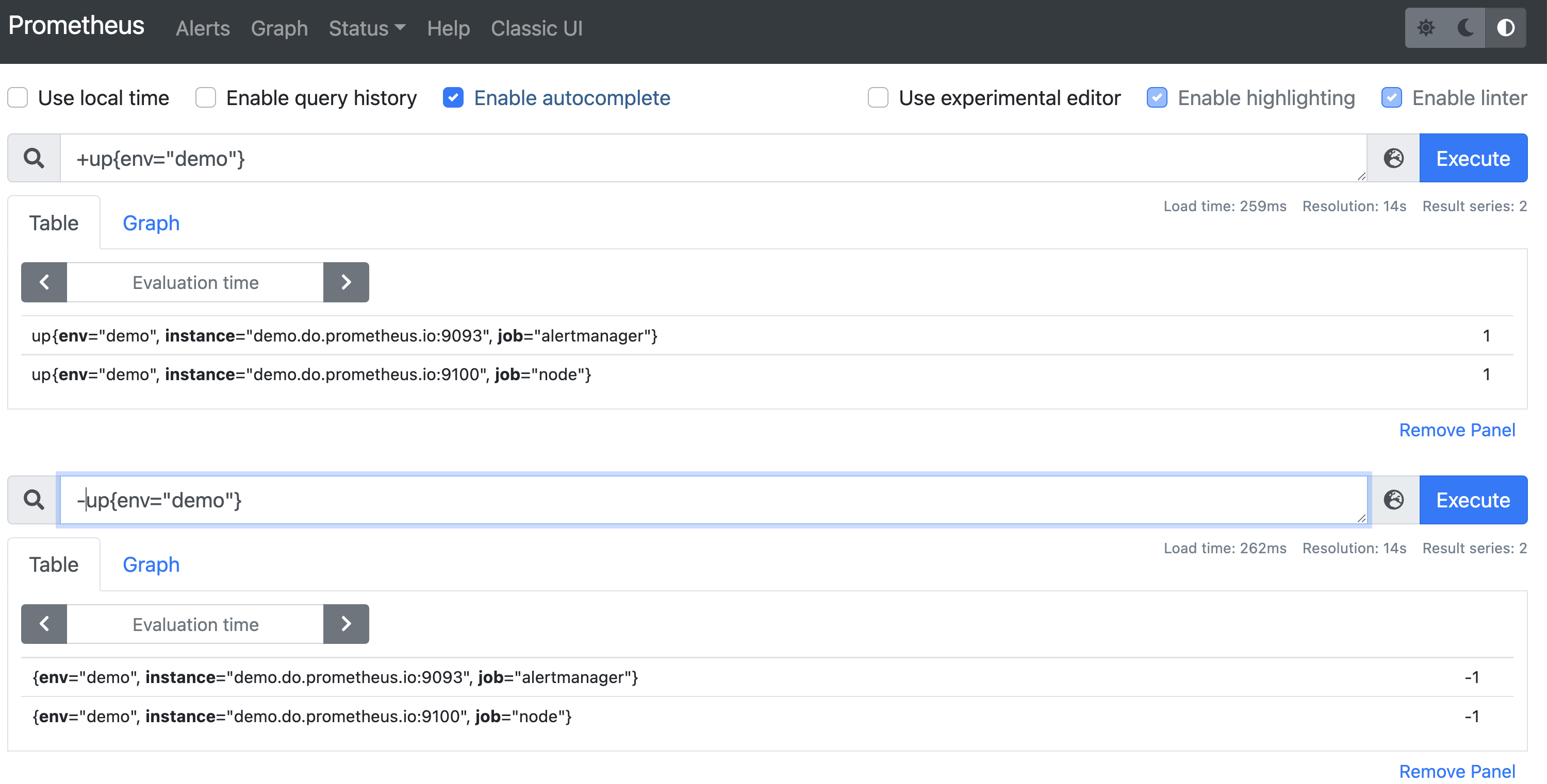 Unary Negation operation drops metric name · Issue #11390 · prometheus/prometheus · GitHub