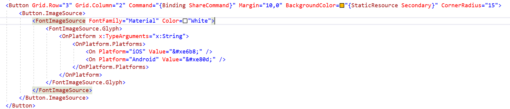 [Bug] Button backgroundcolor not working if canexecute is false · Issue #14867 · xamarin/Xamarin ...